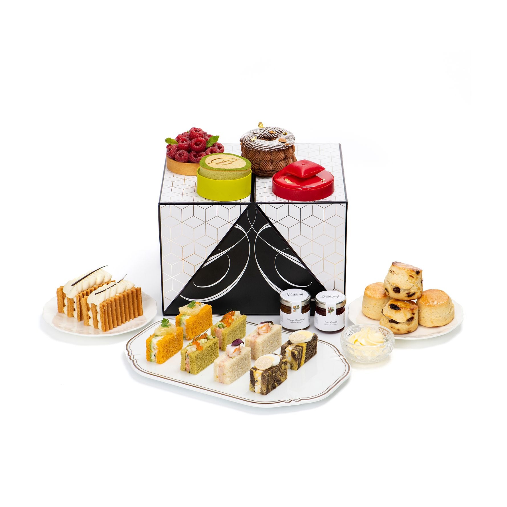 Butterfly Patisserie Afternoon Tea Set Hamper - Rosewood Hong Kong ...