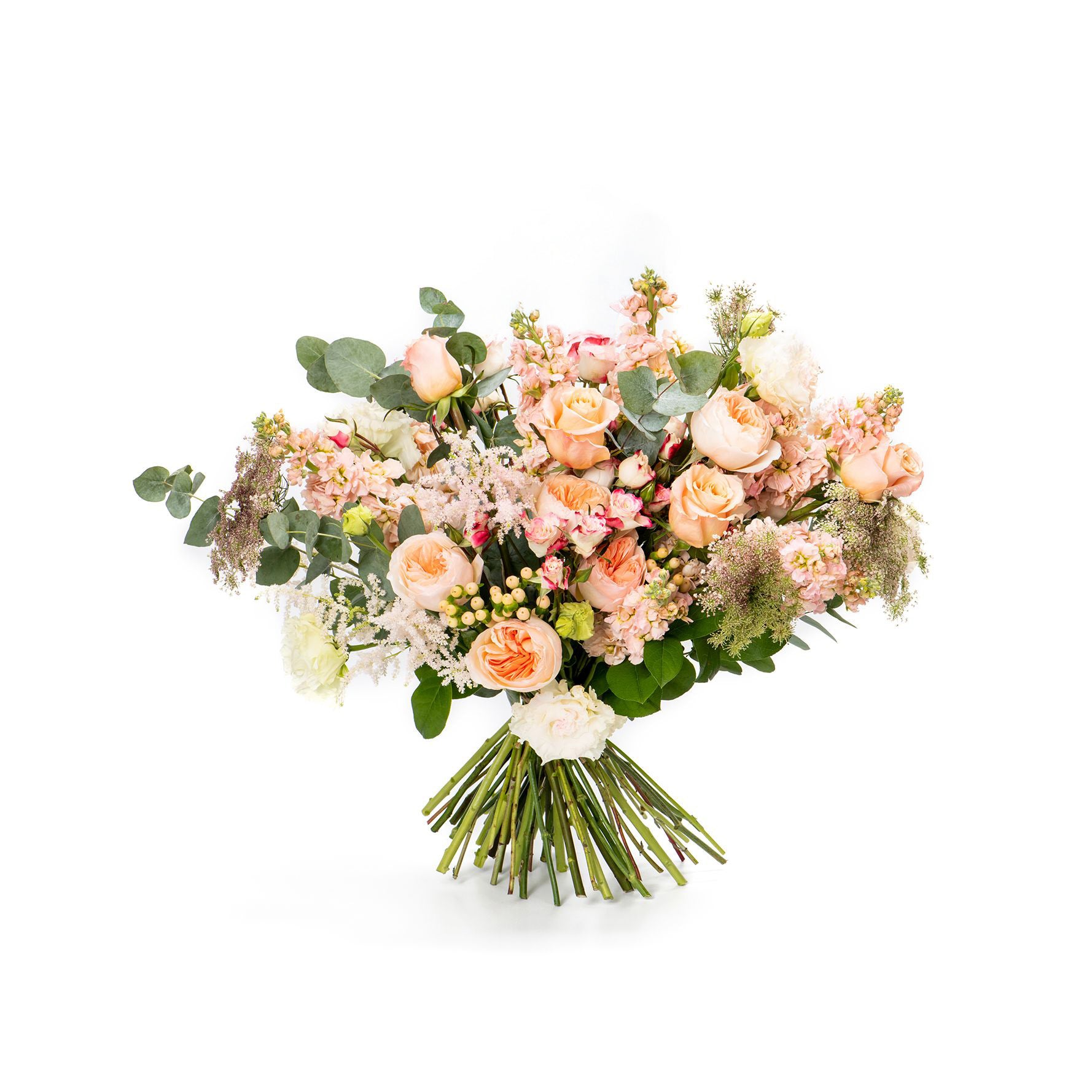 Blushing Meadow Flower Bouquet - Rosewood Hong Kong Online Shop