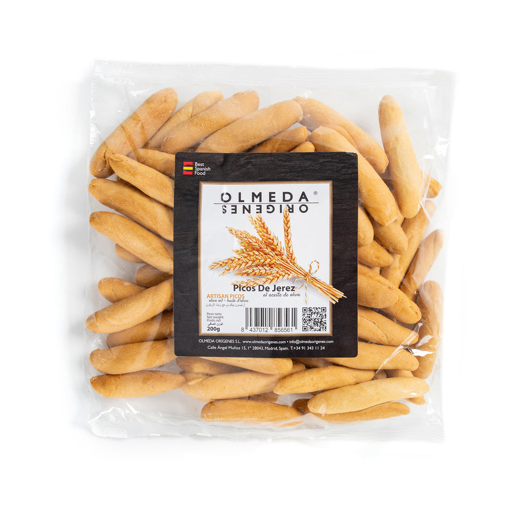 Olmeda Orígenes - Appetizer Bread Sticks Pico de Jerez - Bayfare Social ...
